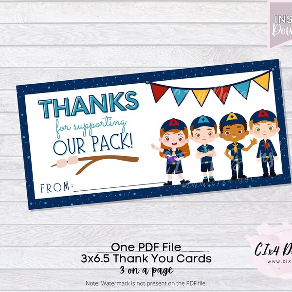 Boy Scout Leader Thank You - Etsy