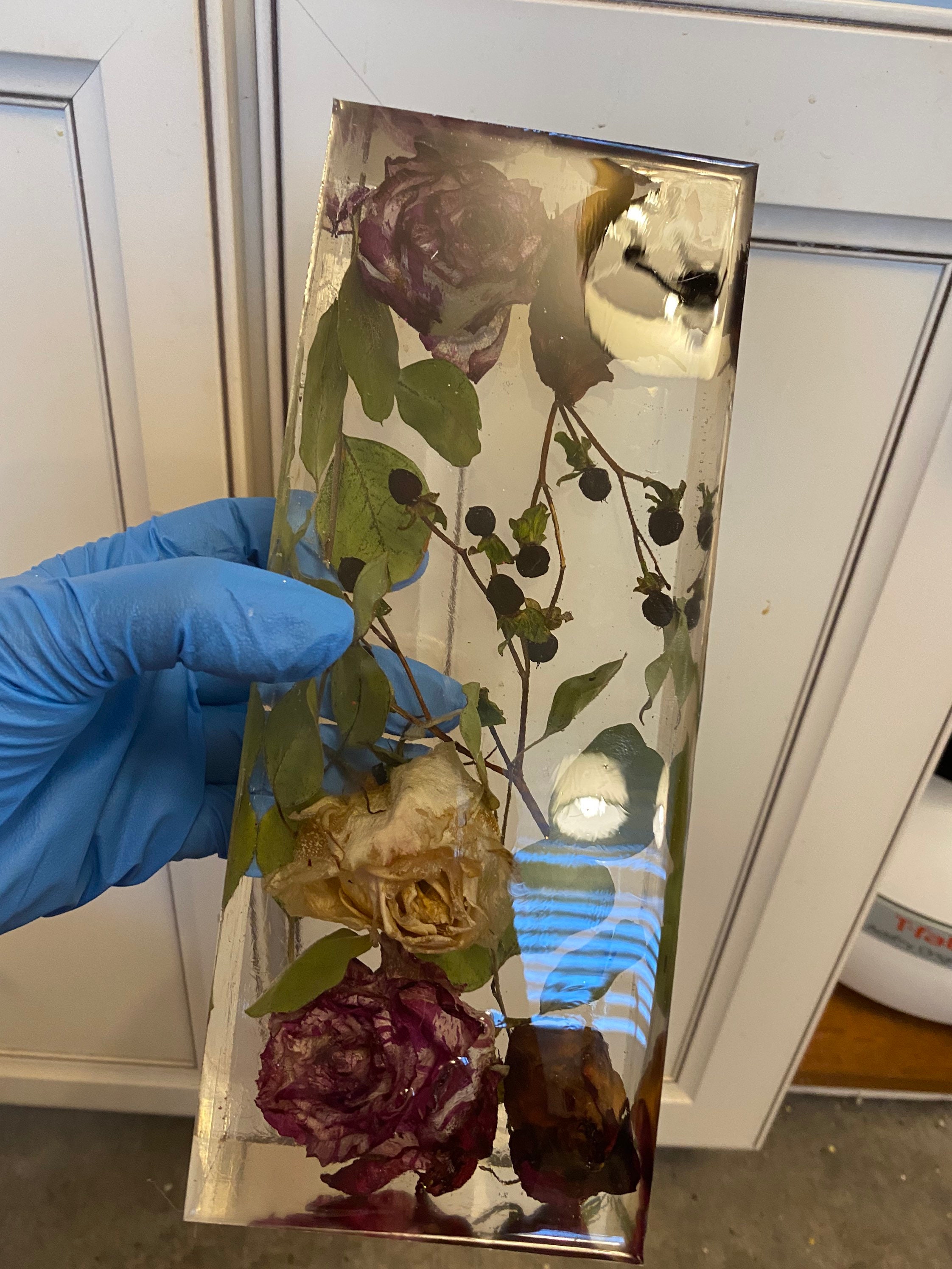 Floral Arrangement Box Encapsulated Roses Encapsulated | Etsy