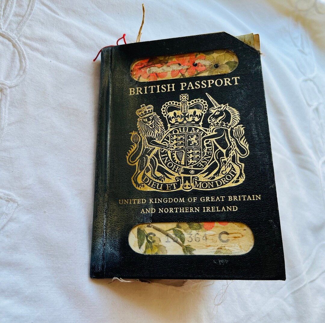 Passport Journal, Authentic British Passport, Jam Packed With Old ...
