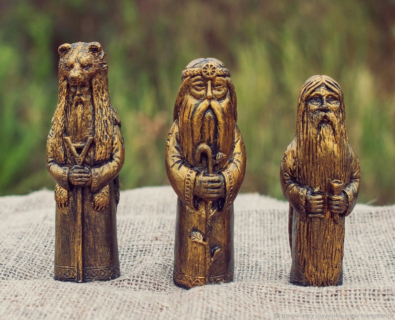 Slavic pantheon Gods of ancient times 10 figures | Etsy