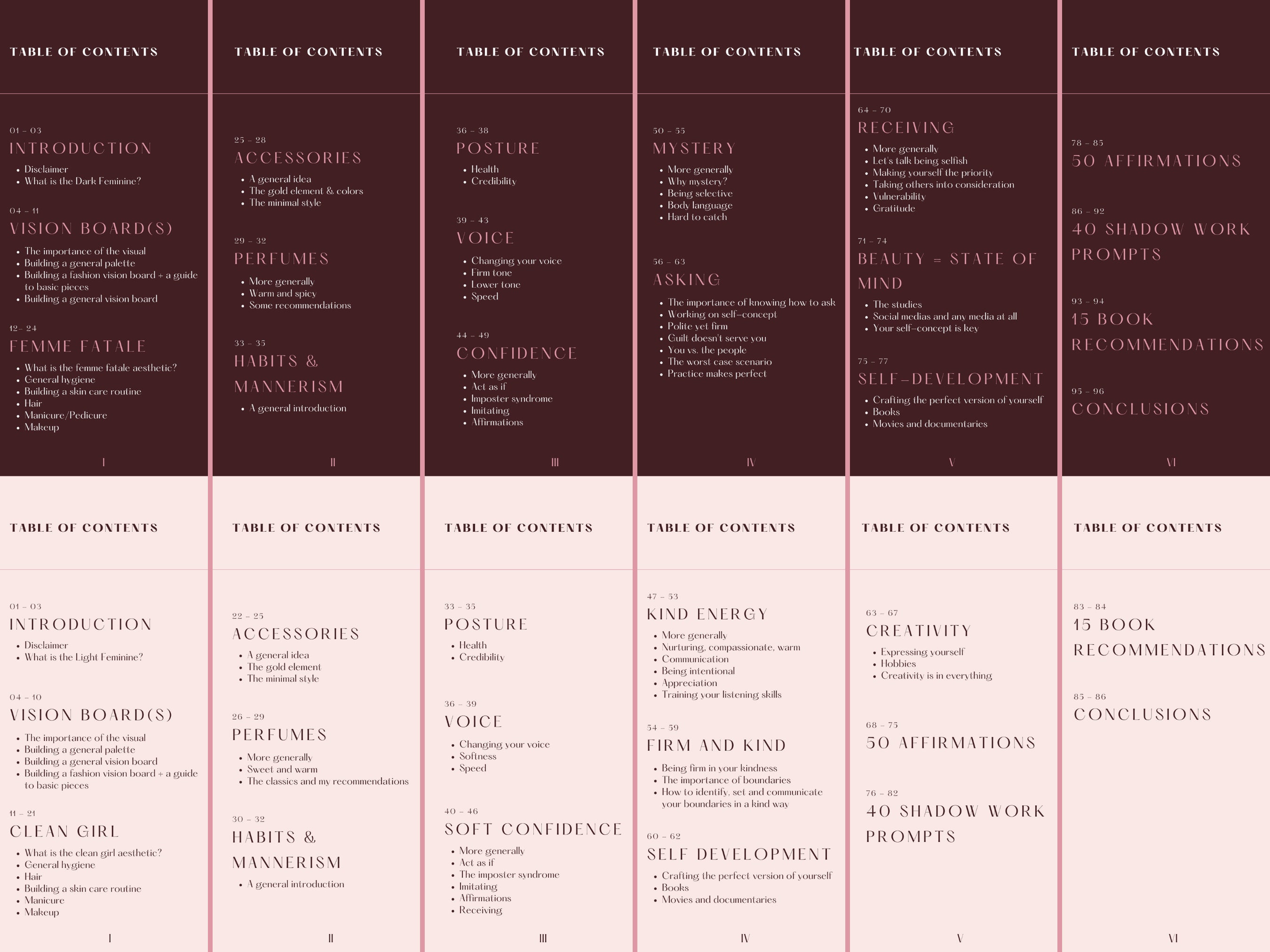 The Ultime Light Feminine Guide the Ultimate Dark Feminine - Etsy