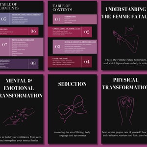 The Ultimate Femme Fatale Guide | Femme Fatale | Dark Feminine | Dark Femme | Glow up | Feminine ...