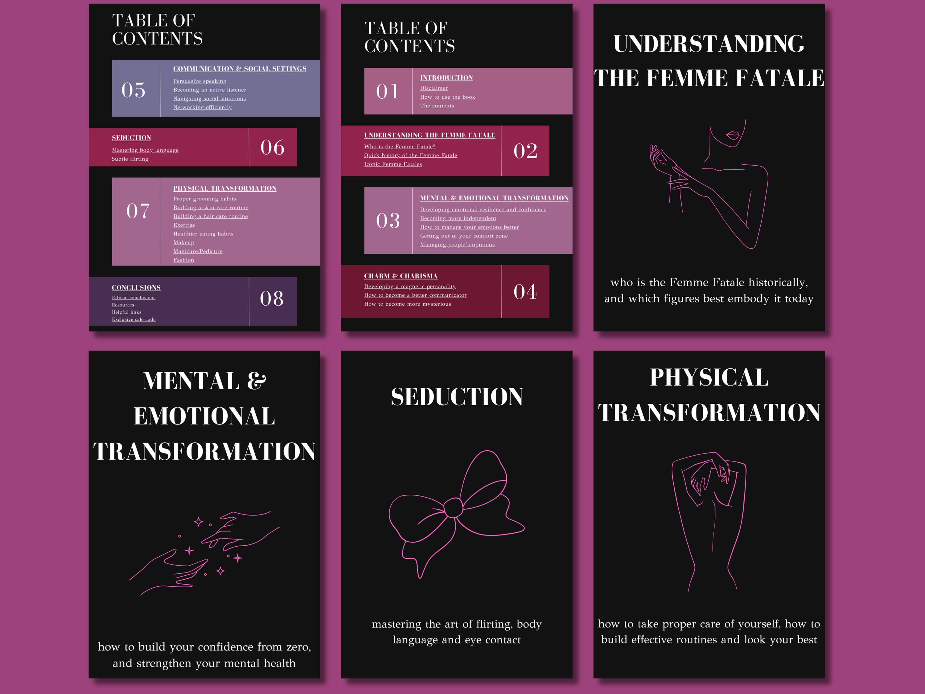 The Ultimate Femme Fatale Guide Femme Fatale Dark Feminine Dark Femme