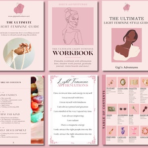 The Ultimate Light Feminine Bundle Light Feminine Guide Printable Light ...