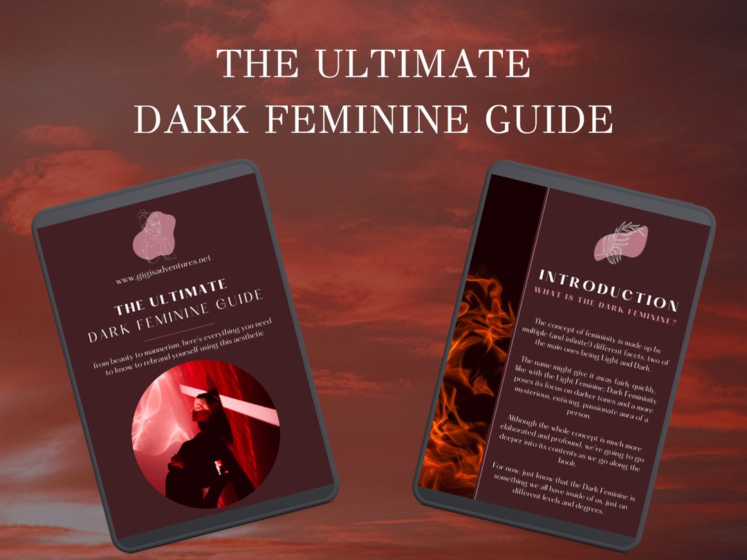 The Ultimate Dark Feminine Guide Ebook | Dark Feminine | Dark Femininity | How to Become A Femme ...