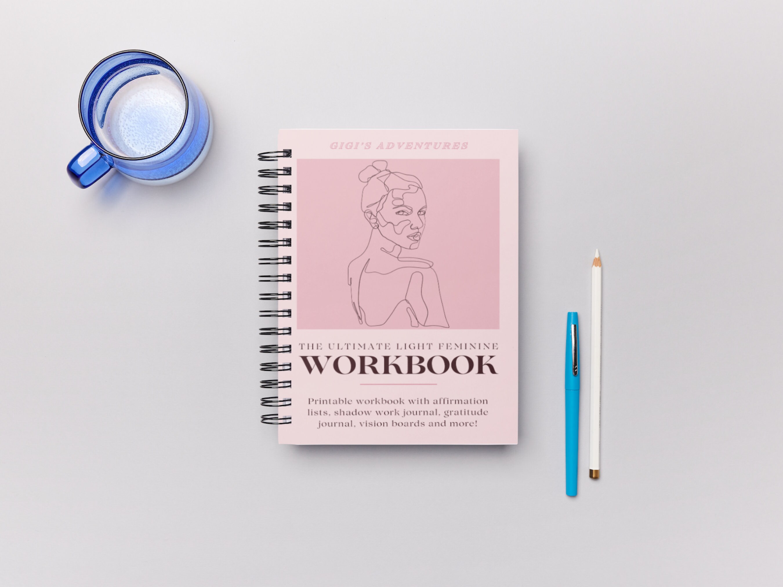 The Ultimate Light Feminine Guide Printable Workbook | Printable Glow ...