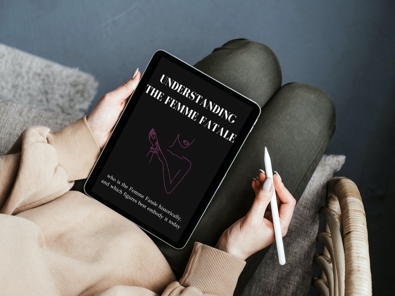 The Ultimate Femme Fatale Guide | Femme Fatale | Dark Feminine | Dark Femme | Glow up | Feminine ...