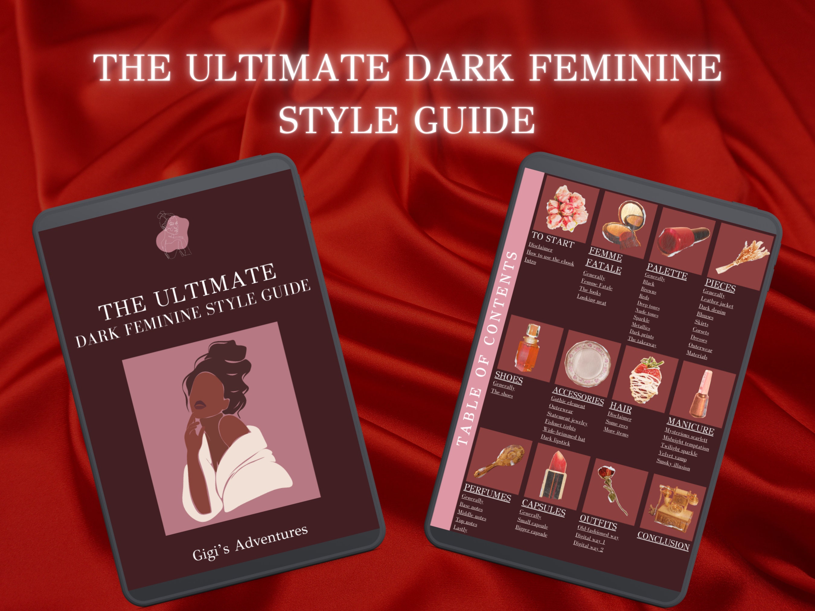 The Ultimate Dark Feminine Style Guide Dark Feminine Style Dark Femininity Dark Feminine Femme ...