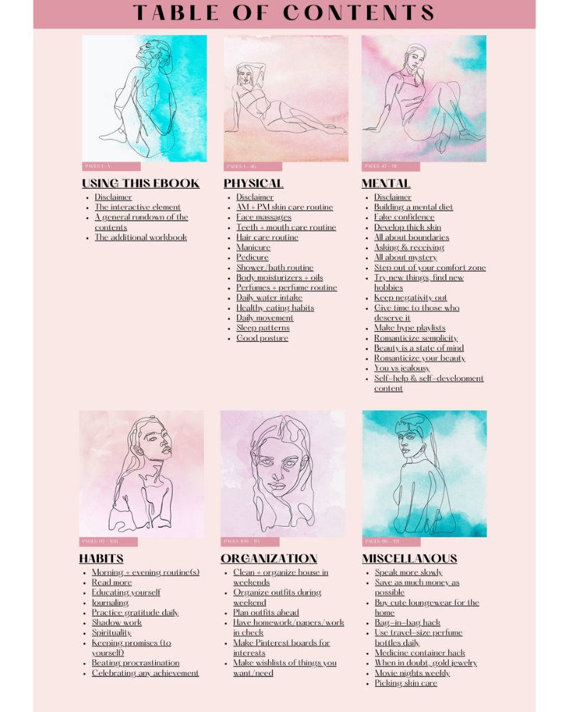 The Ultimate Glow up Guide to Completely Change Your Life - Etsy