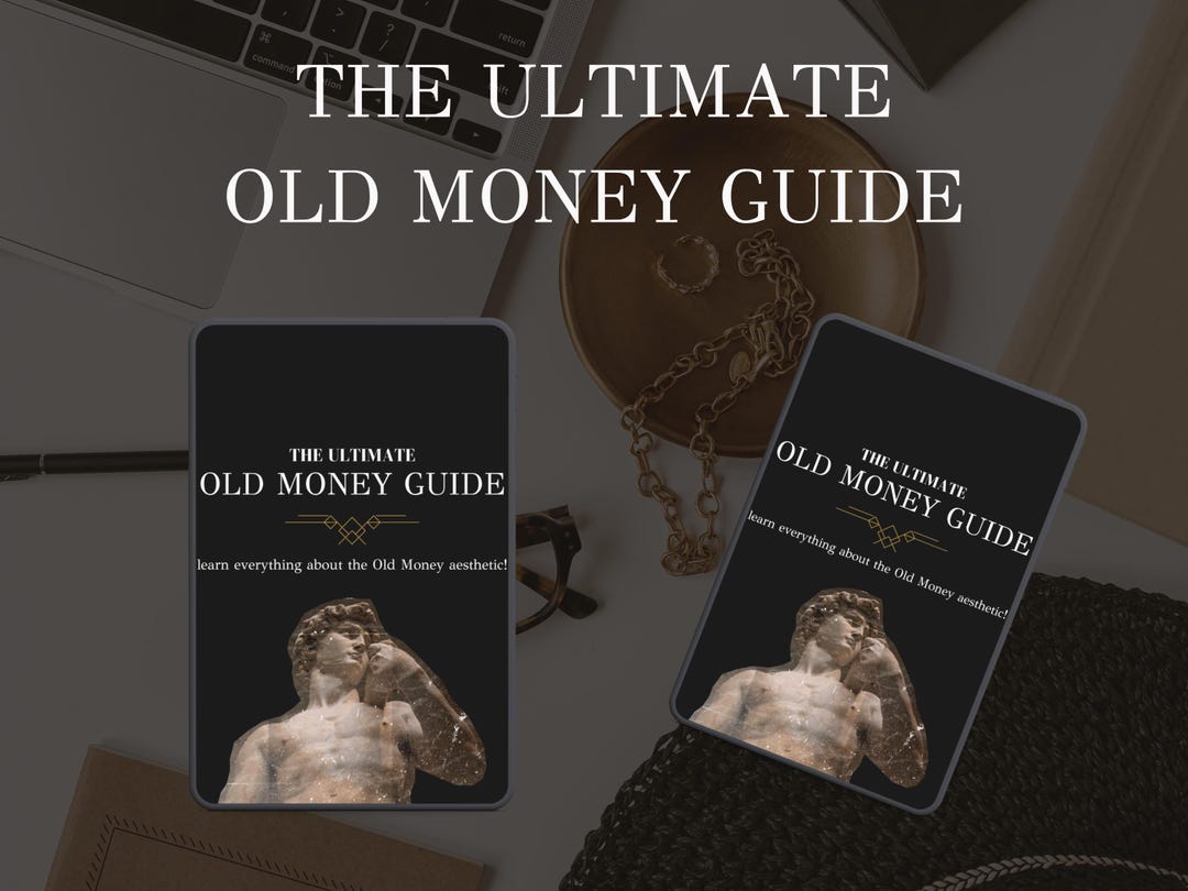 Old Money Aesthetic Lifestyle Guide | Elegance & Style (self-help) - Etsy
