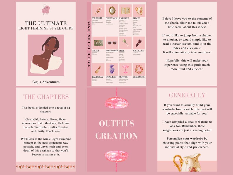 The Ultimate Light Feminine Style Guide Light Feminine Style - Etsy