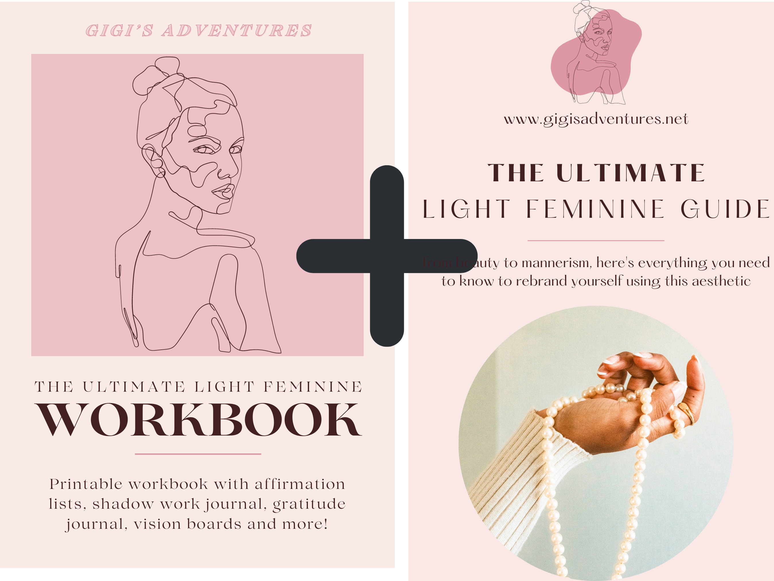 The Ultimate Light Feminine Guide Printable Workbook Bundle - Etsy