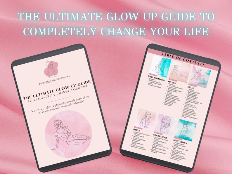 The Ultimate Glow up Guide to Completely Change Your Life | That Girl Guide | That Girl Ebook ...