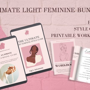 The Ultimate Light Feminine Bundle Light Feminine Guide Printable Light ...