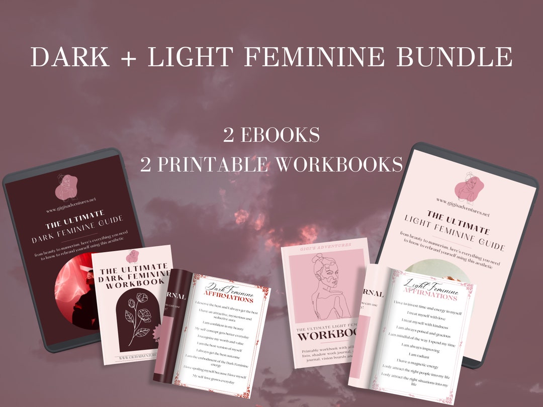 The Ultimate Light & Dark Feminine Bundle | Dark Feminine Guide | Light ...