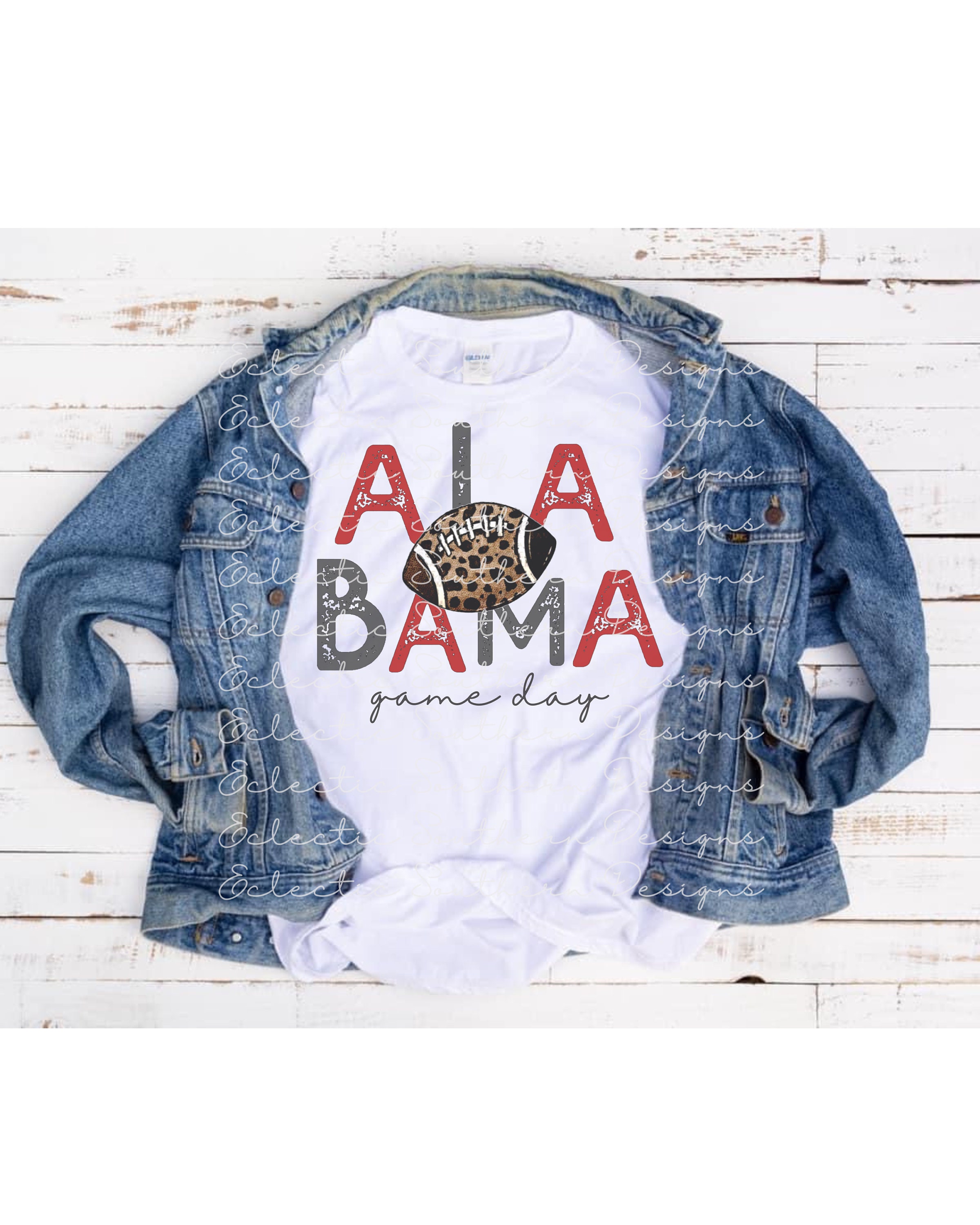 ALABAMA FOOTBALL PNG Design - Etsy