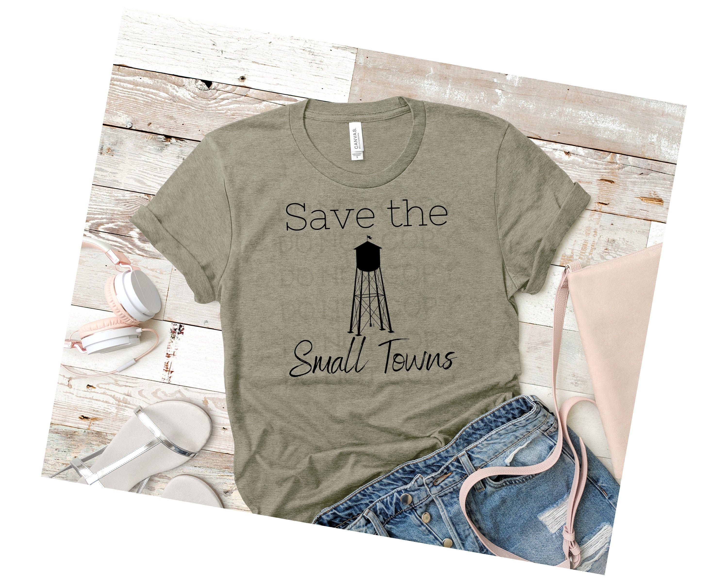 SAVE the Small TOWNS L TOWER L Png - Digital Download - Sublimation ...