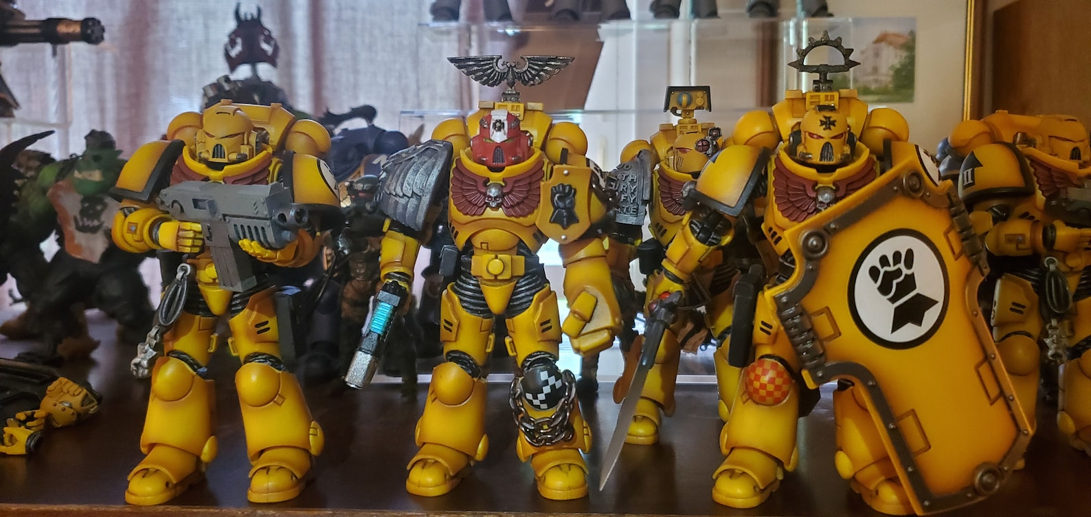 Mark VII Aquila Helmet Warhammer 40K Joytoy Compatible Space - Etsy