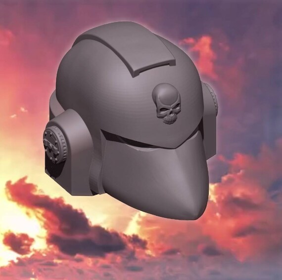 Retributor Chapter Space Marine Beaky Helmet Skull Mcfarlane - Etsy