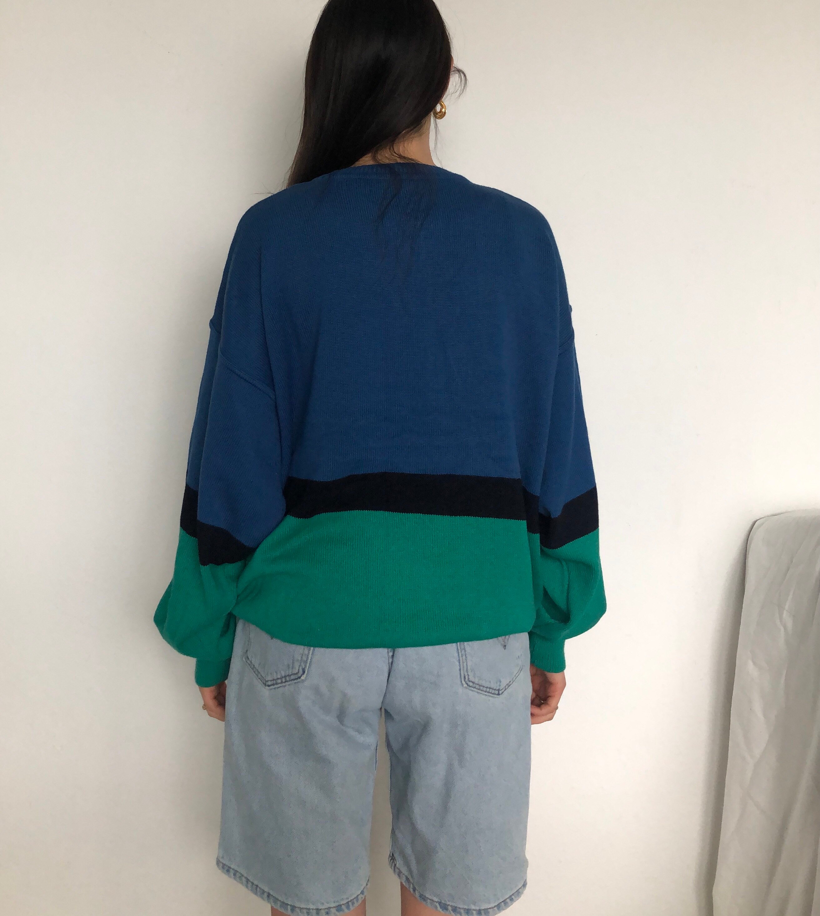 Jersey vintage vintage patrón loco suéter - Etsy España