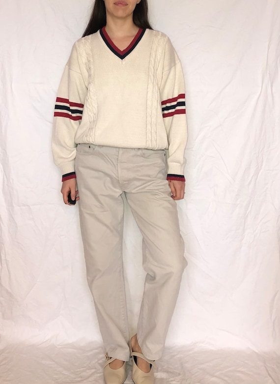 Vintage Fred Perry jumper preppy style sweater vintag… - Gem