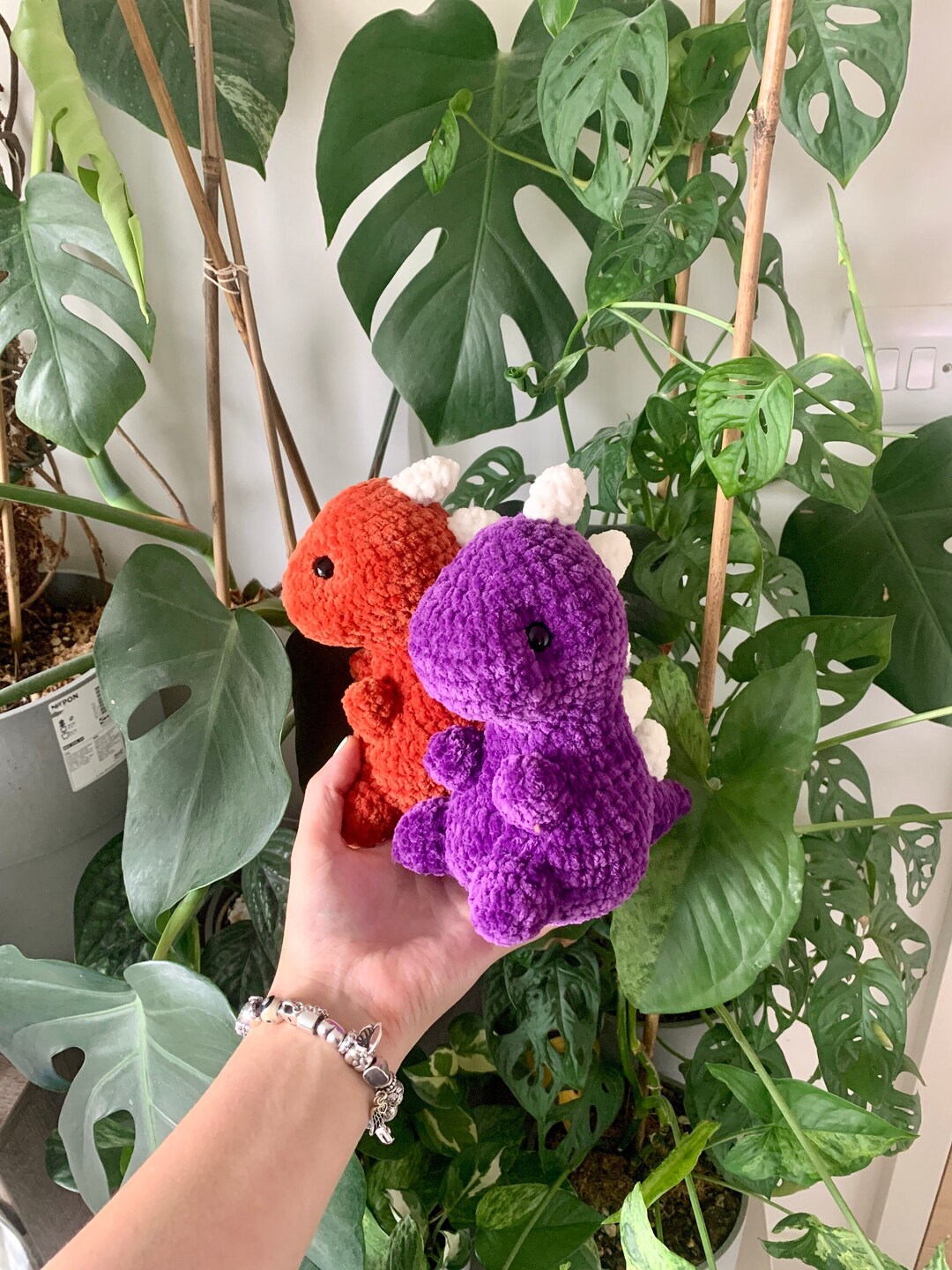 Chunky T-rex Cute Crochet Dino Amigurumi Dino Dinosaur - Etsy