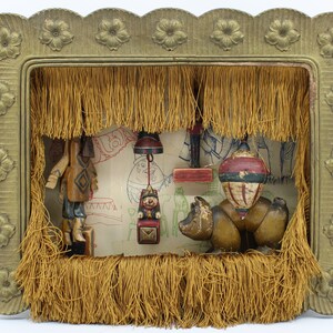 Schoenhut Humpty Dumpty Circus Shadow Box Puppet Show, Folk Art - Etsy