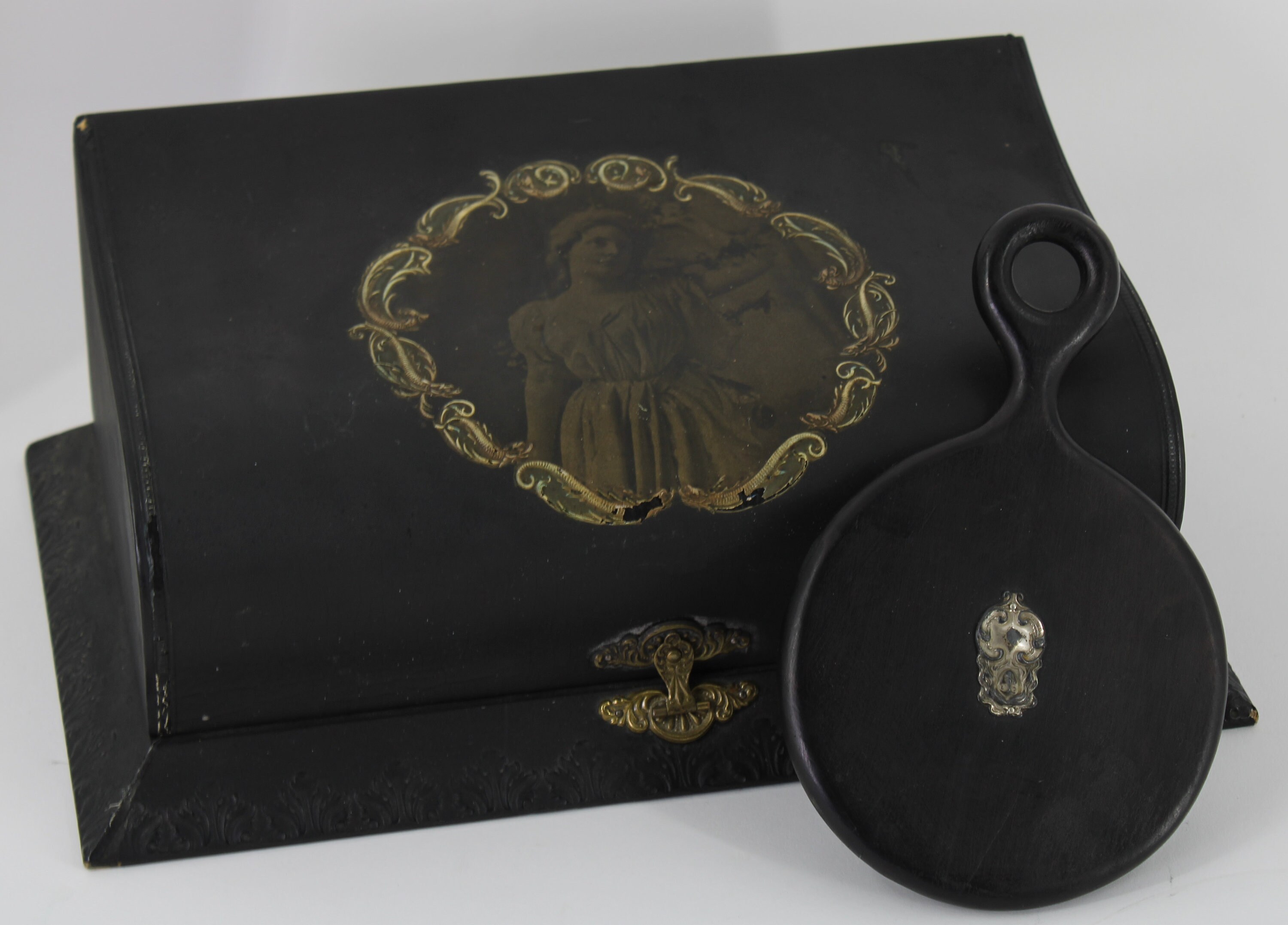 19th Century Boudoir Box Dressing Table Vanity Box - Etsy UK