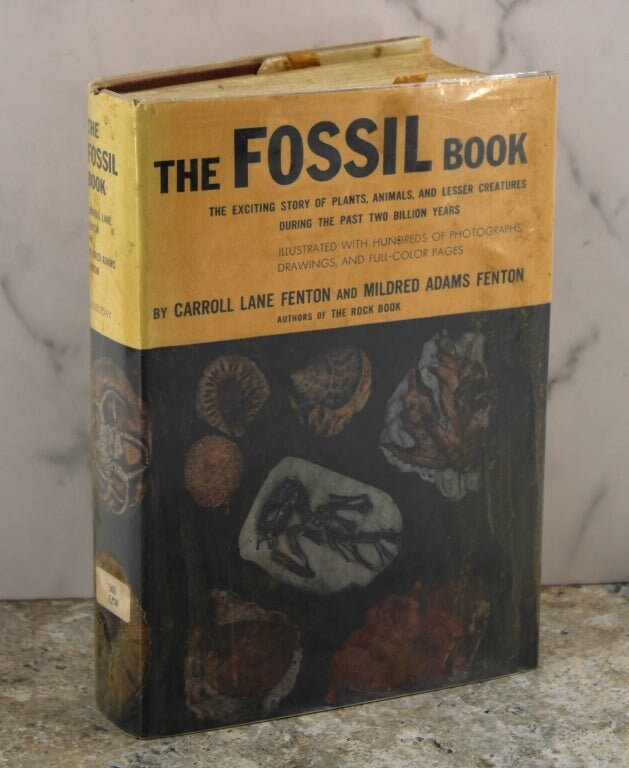 The Fossil Book by Carroll and Mildred Fenton, Science Book, Coffee ...
