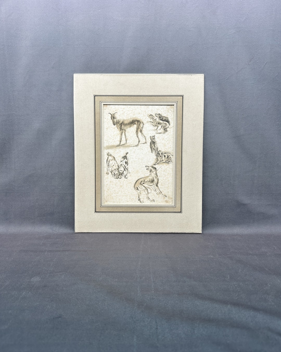Original Art Work, Pen &ink, Dogs, Sketch Book - Etsy