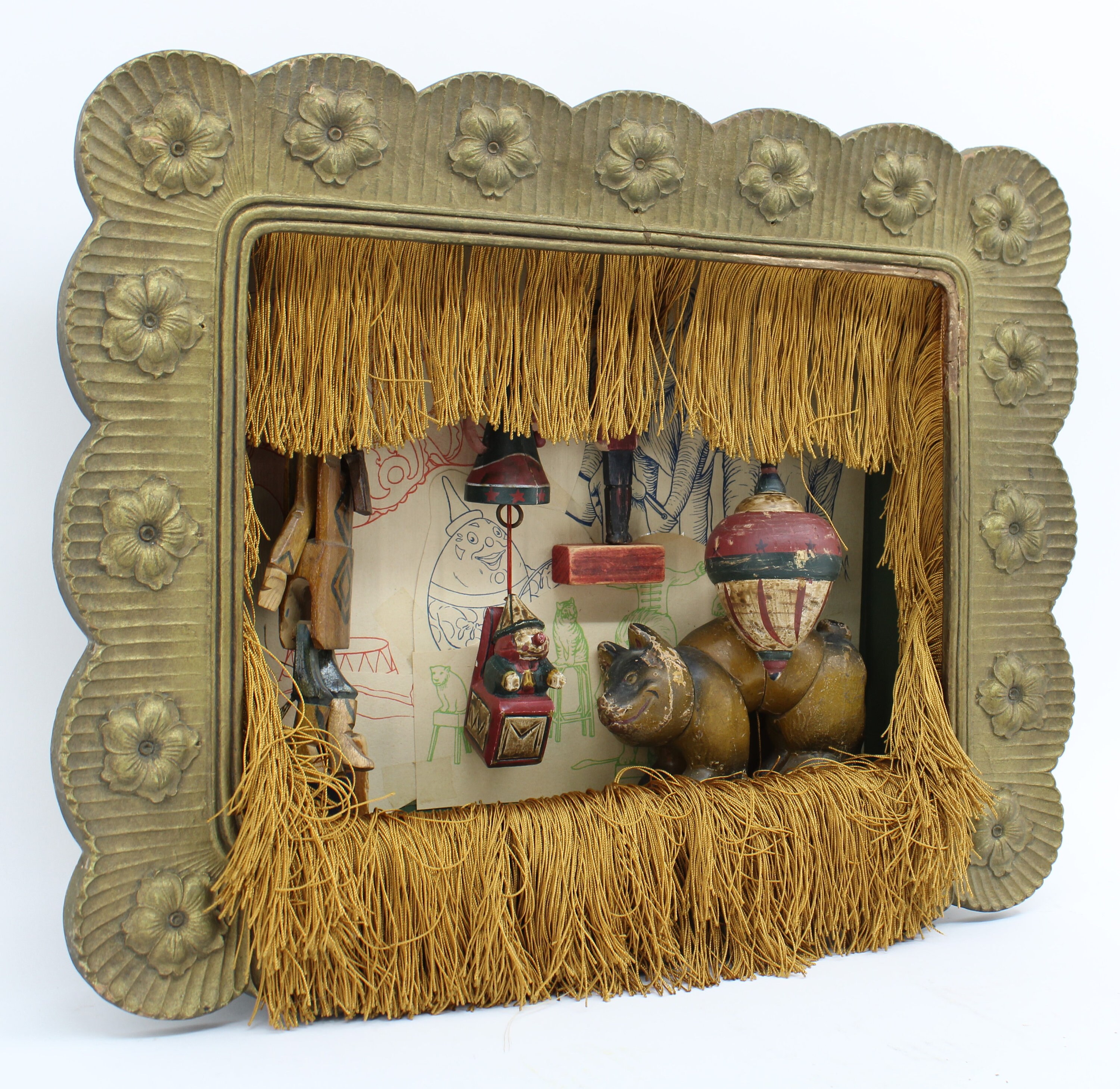 Schoenhut Circus Shadow Box Puppet Show - Etsy