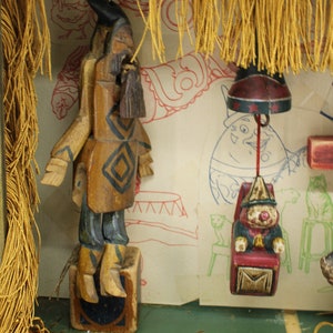 Schoenhut Humpty Dumpty Circus Shadow Box Puppet Show, Folk Art - Etsy