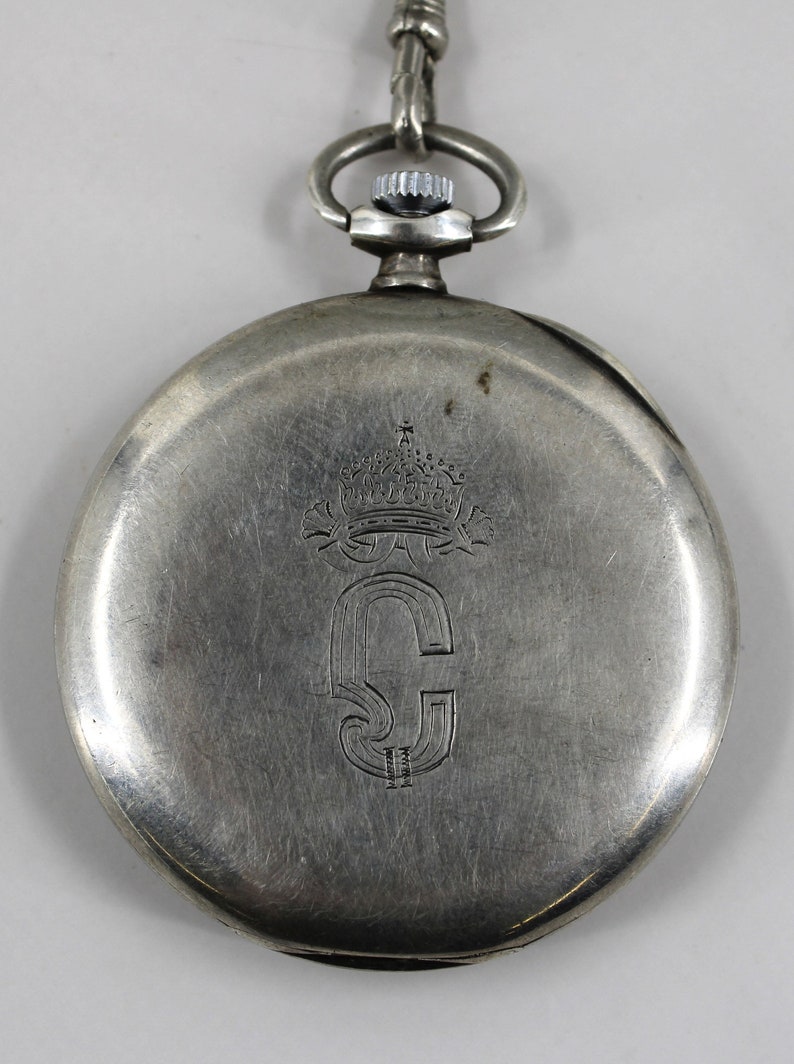 Longines 10 Grand Prix .925 Case Pocket Watch - Etsy