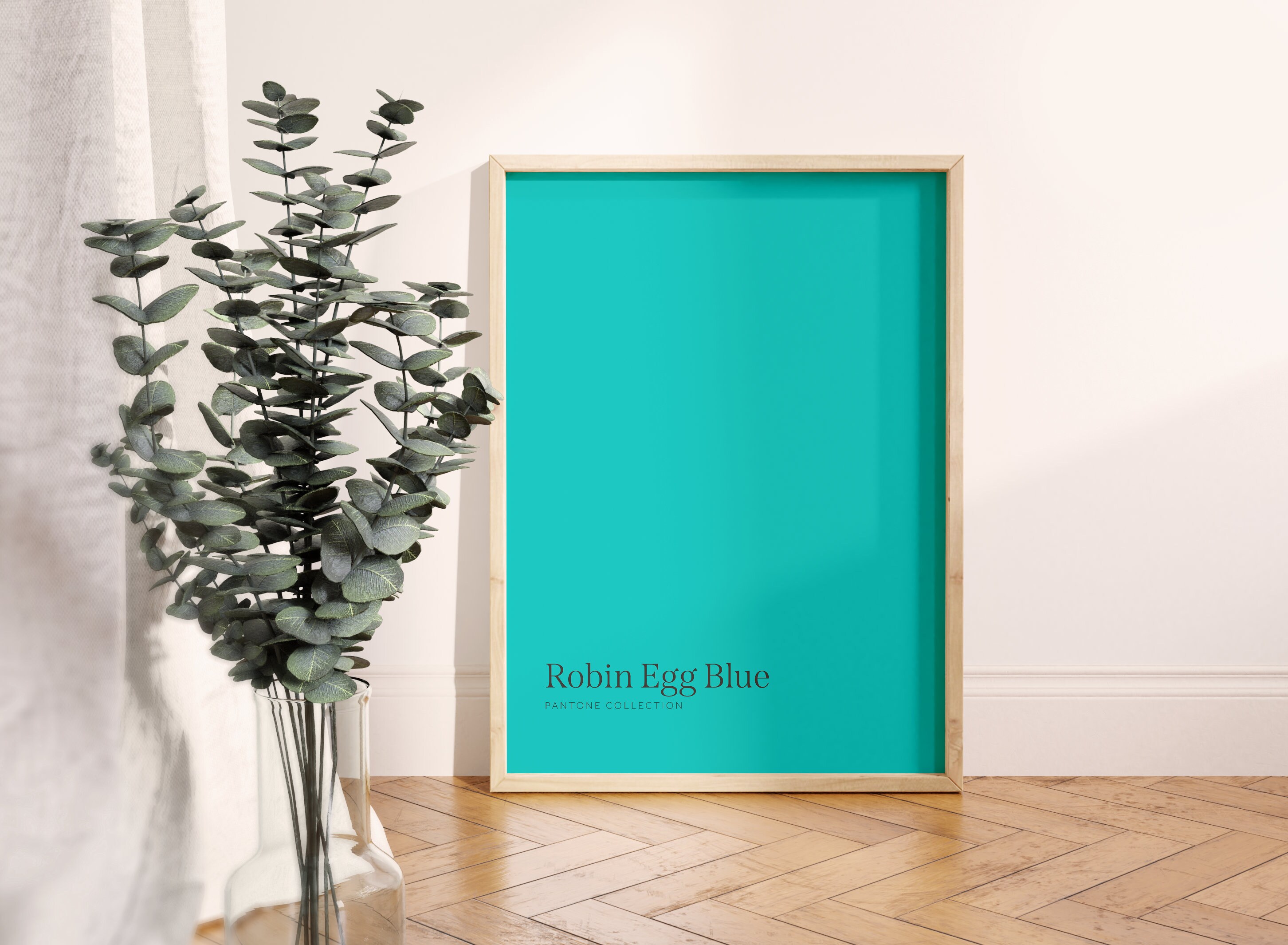 Póster Pantone Turquesa · Póster Pantone · Impresión en bloques de ...