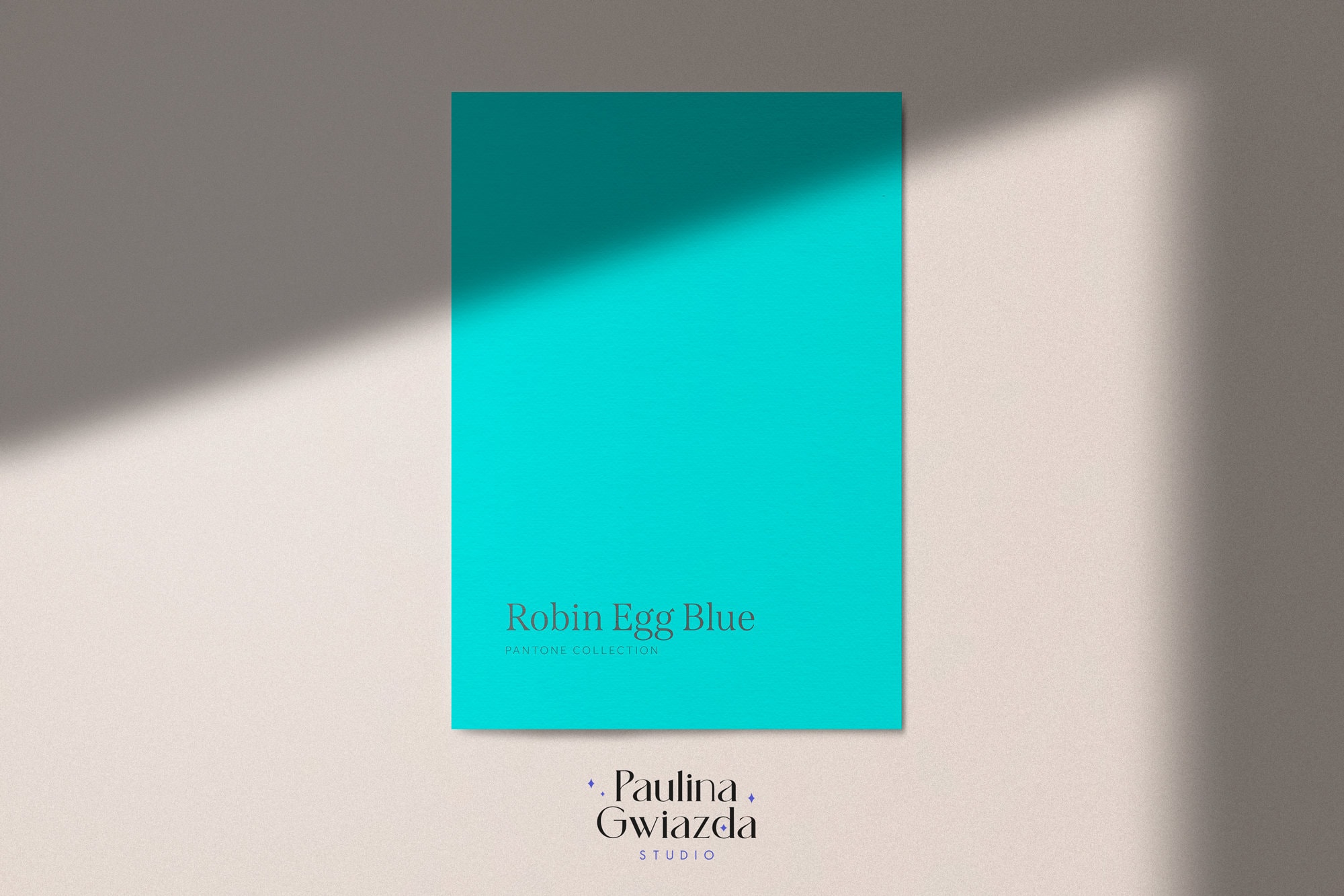 Póster Pantone Turquesa · Póster Pantone · Impresión en bloques de ...