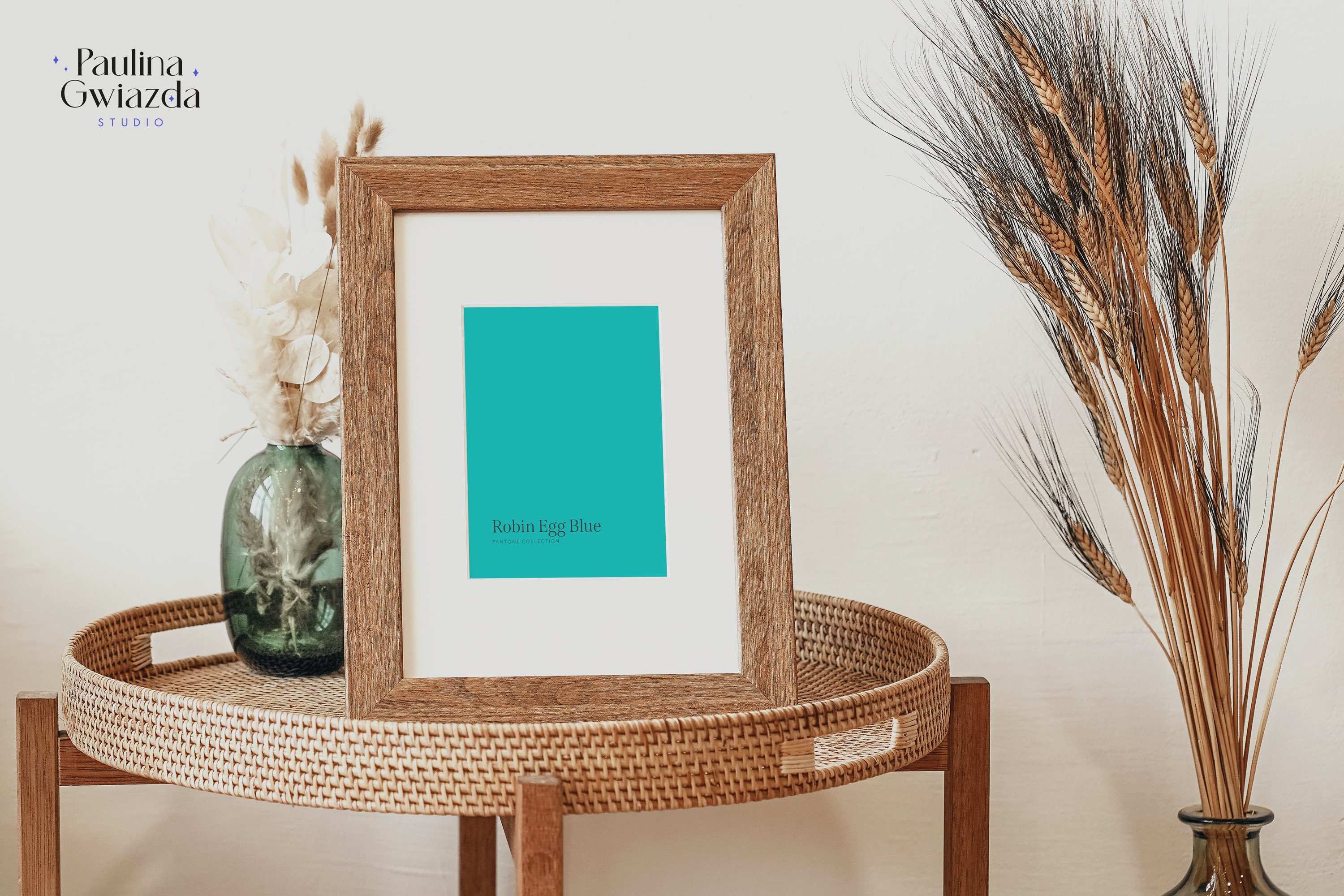 Póster Pantone Turquesa · Póster Pantone · Impresión en bloques de ...