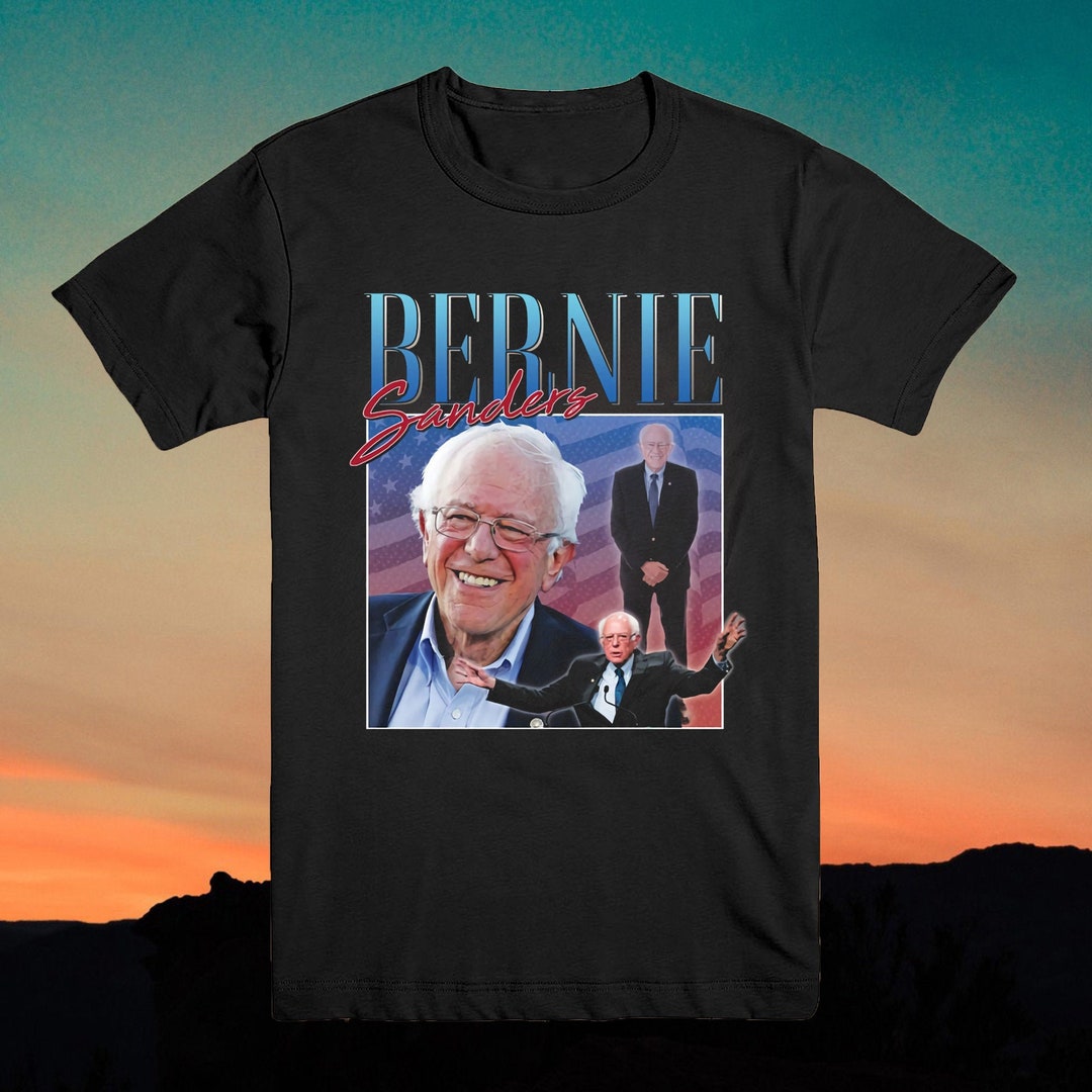 Bernie Sanders Shirt Vintage Style Homage T Shirt Funny USA Election ...