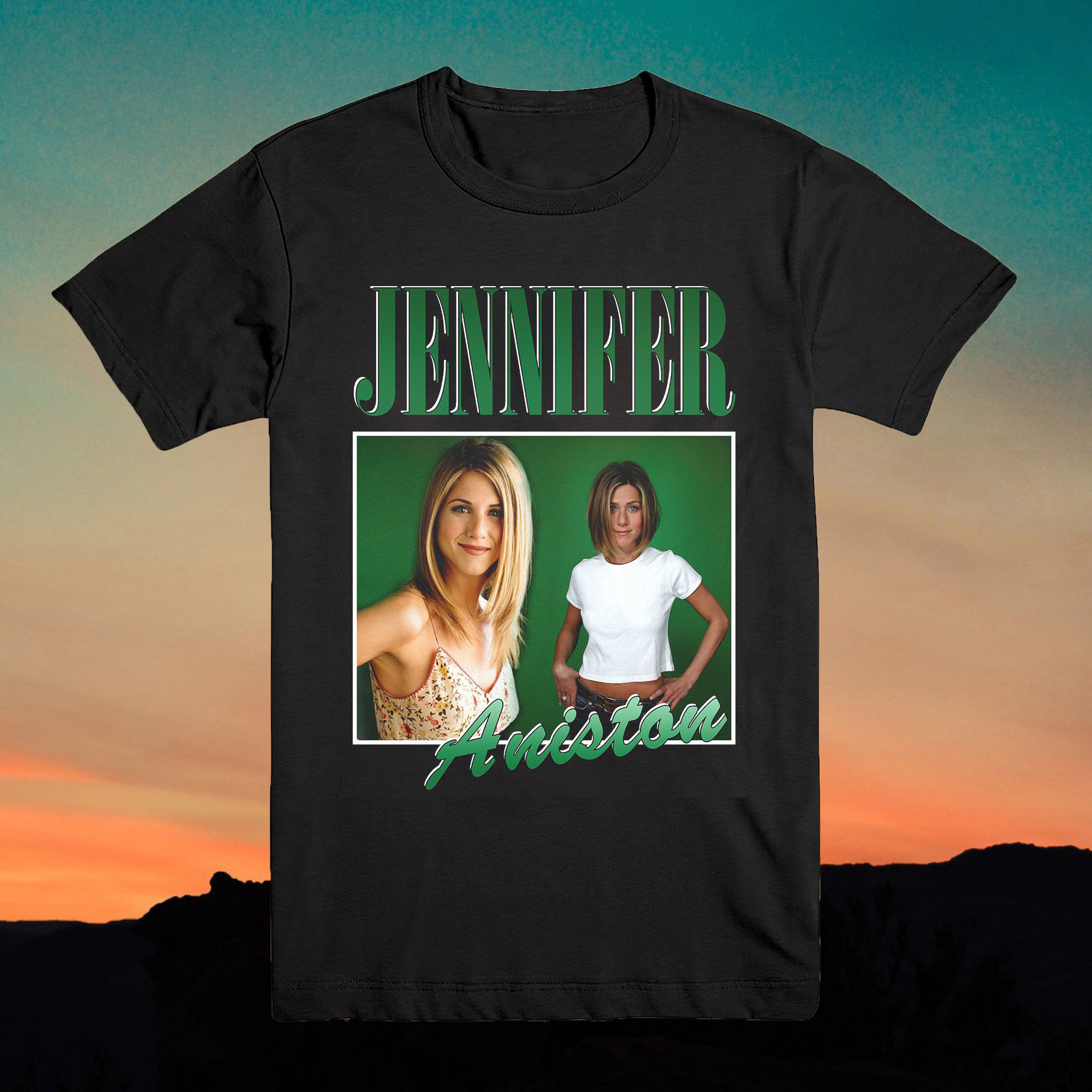 Jennifer Aniston T-Shirt, Vintage (Rachel Green, Friends) T-shirt sold ...
