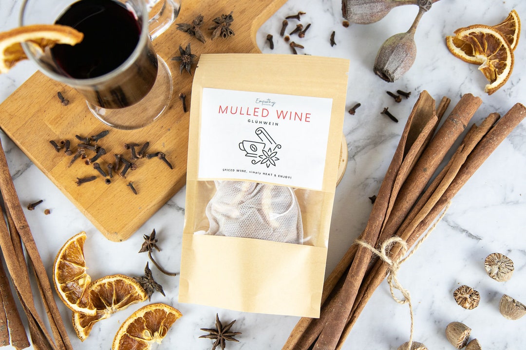 Complete Mulled Wine Spice Kit - Simply Add to Wine. Great for Xmas ...