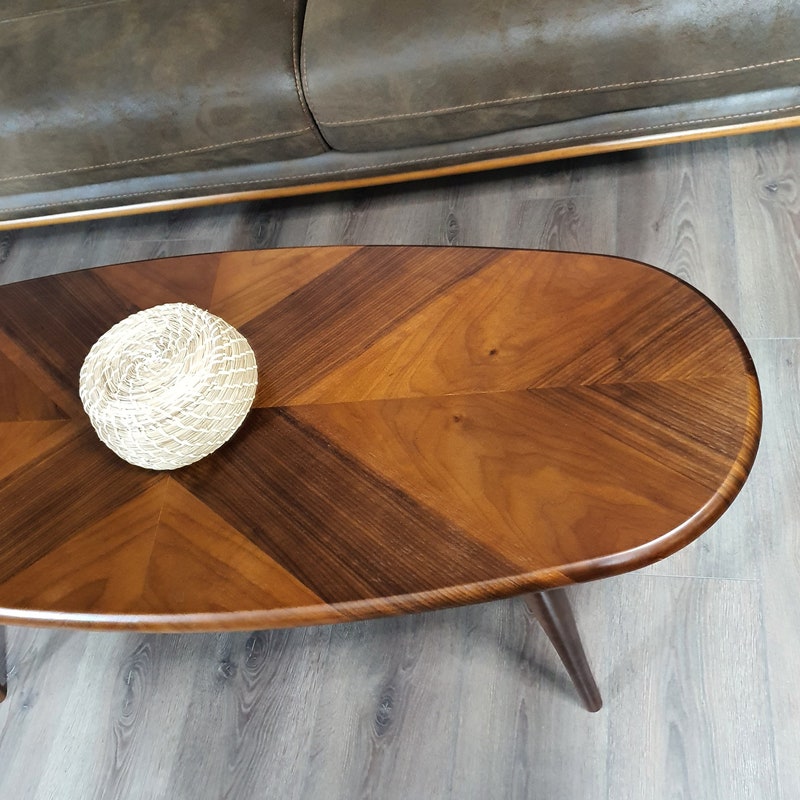 Oval Scandinavian Table - Etsy