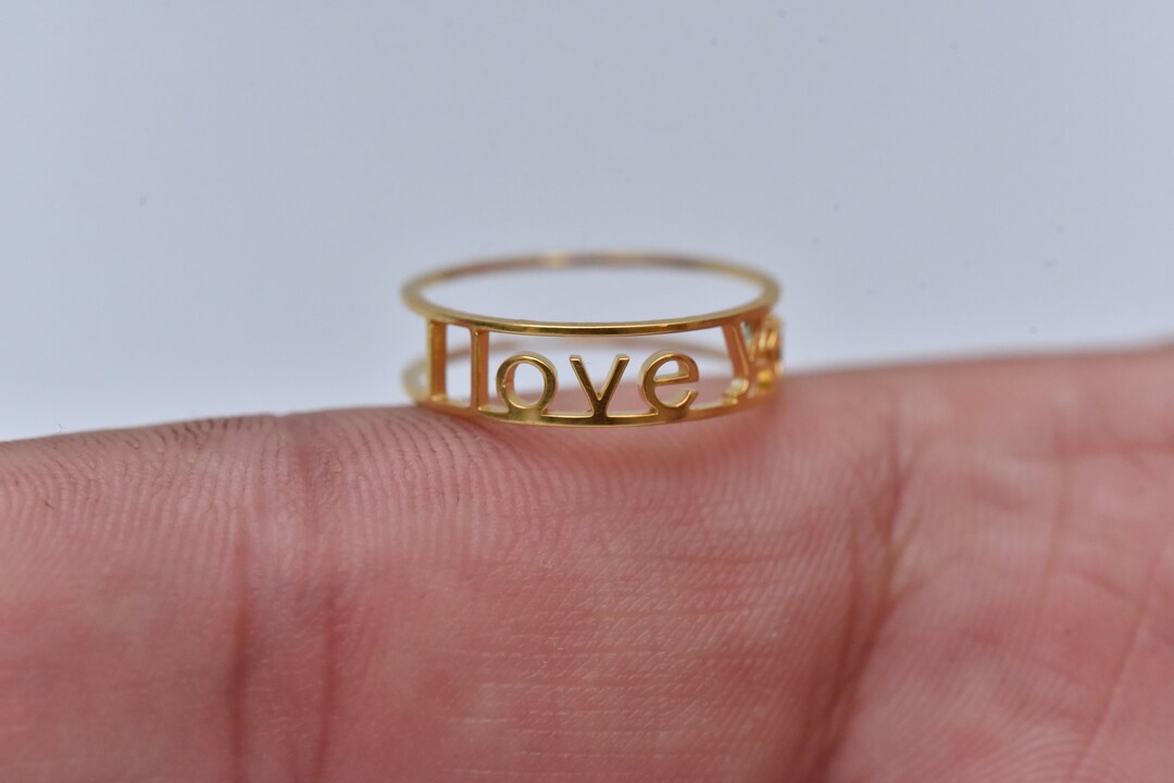 Love Ring-promise Ring-engagement Ring-ring for Beloved-date Ring ...