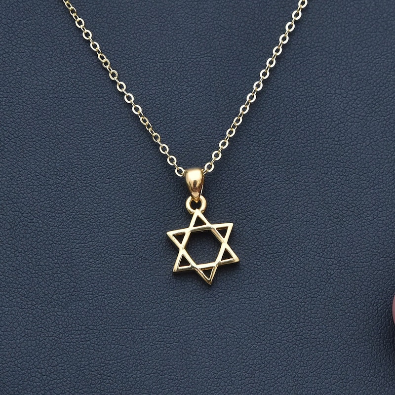 Jewish Star Necklace - Etsy
