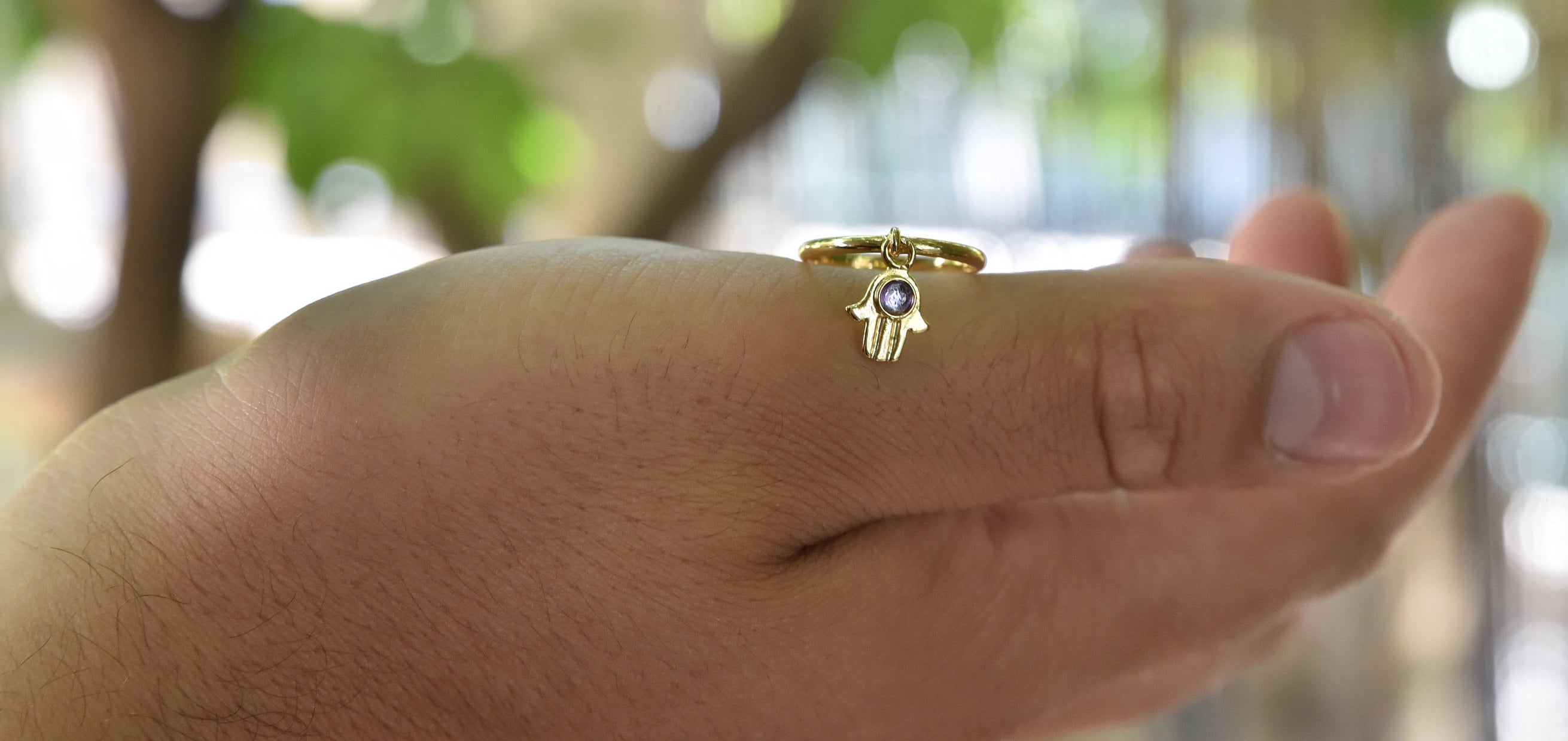 Gold Hamsa Ring Hamsa Ring Minimalist Ring Delicate Ring - Etsy