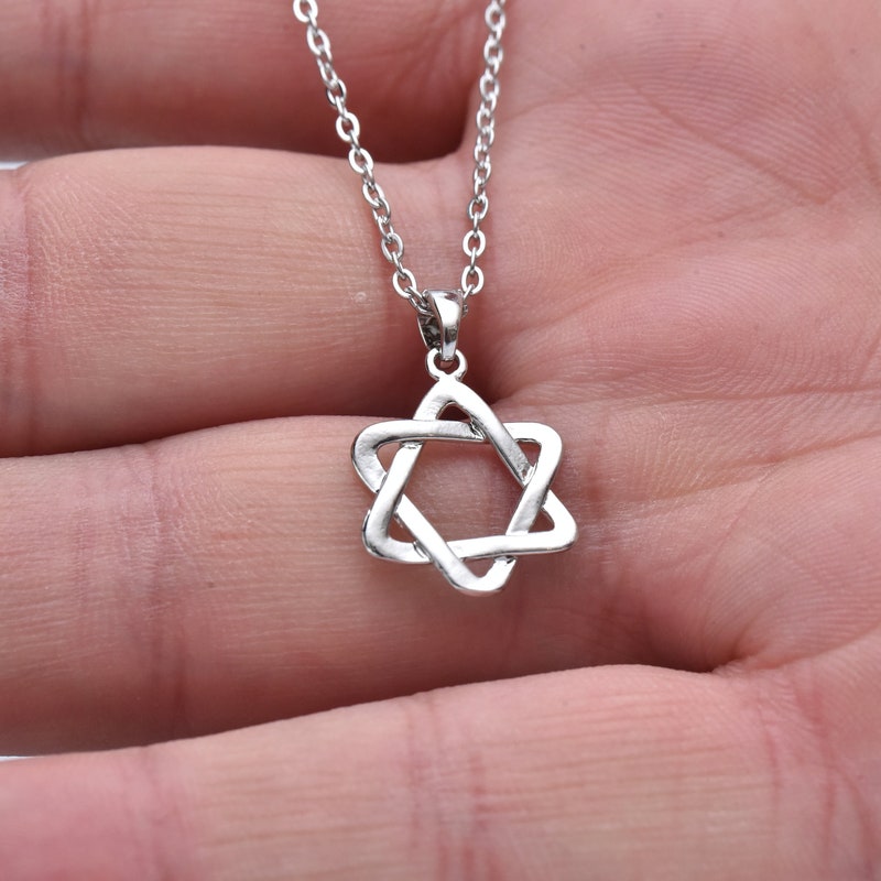 Jewish Star Necklace - Etsy