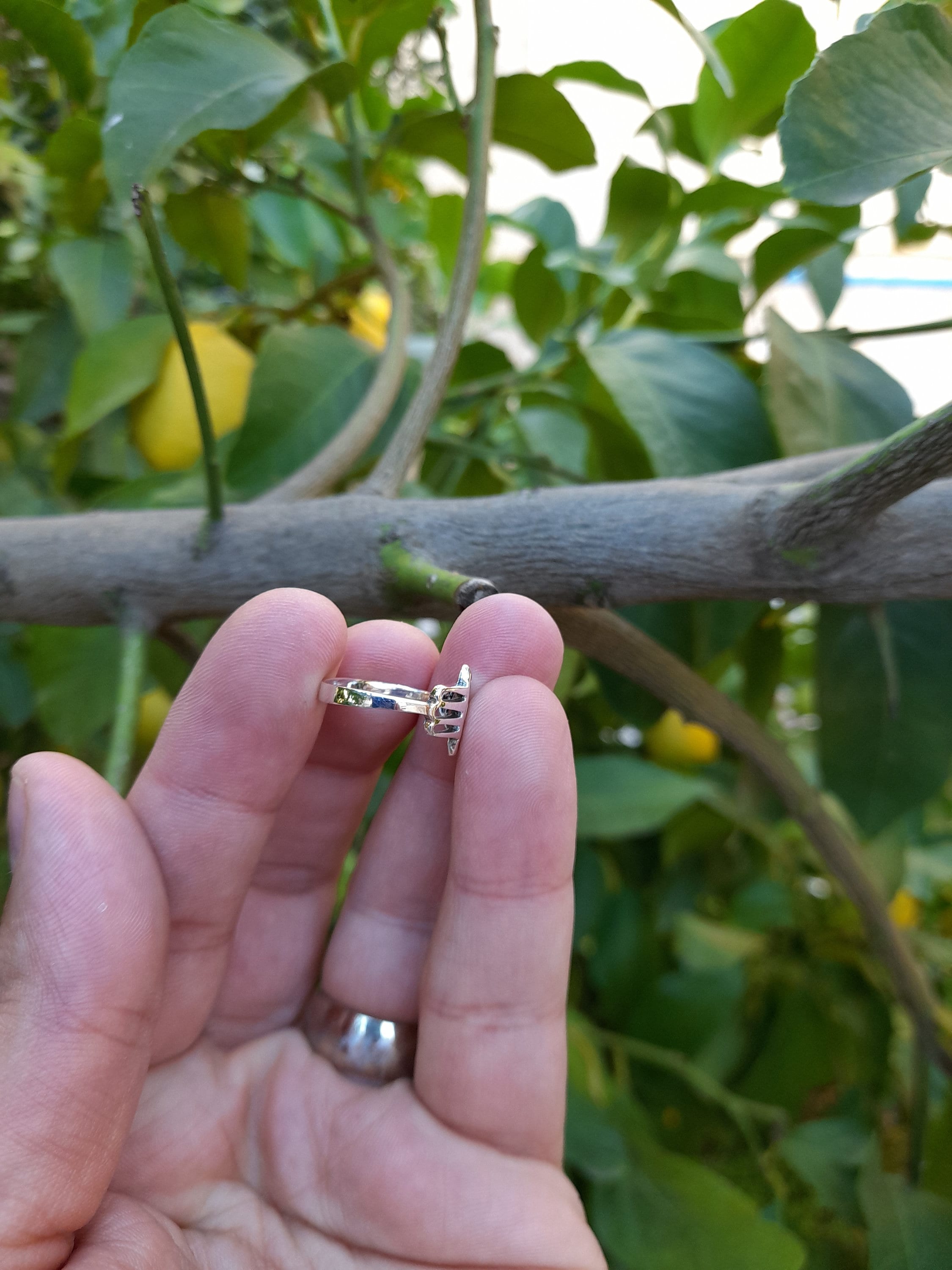 Hamsa ring-Simple hamsa ring-Filigree ring-Hand ring-925 | Etsy