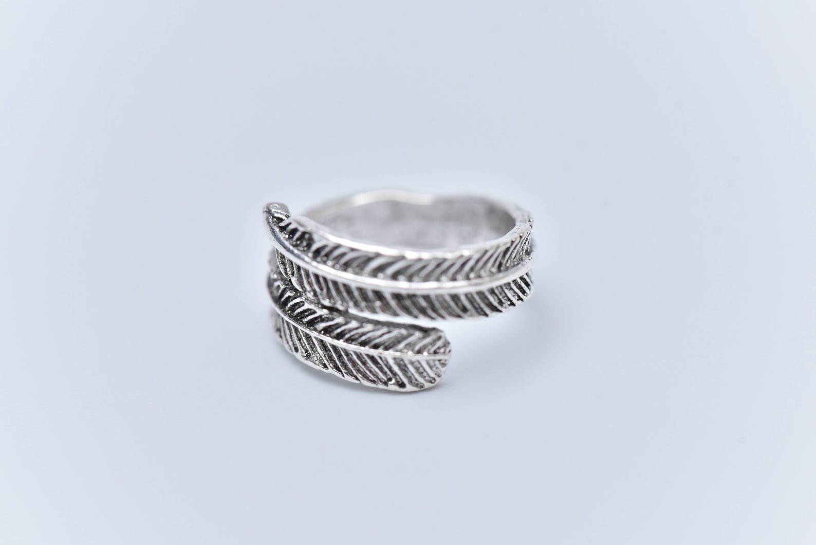 Feather Ring-bird Ring-feather Jewelry-silver Ring-vintage Ring-antique ...