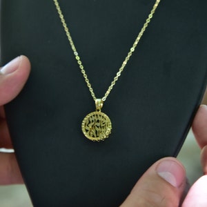 Shema Necklace, Shema Israel, 24K Necklace Filled With Gold, Hebrew ...