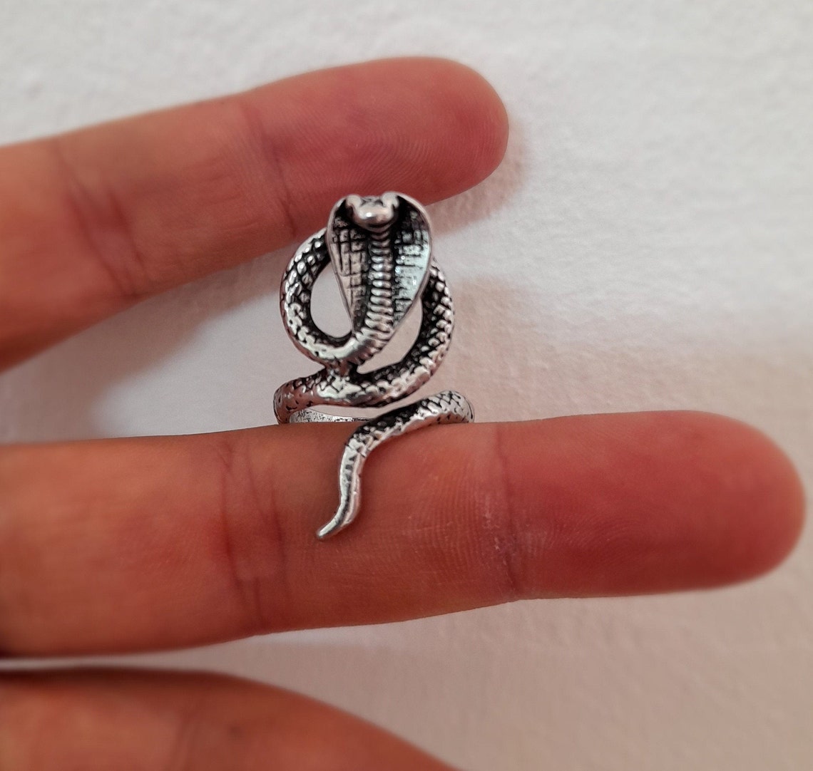 Snake Ring Silver Snake Ring Silver Ring Animal Ring Snake - Etsy