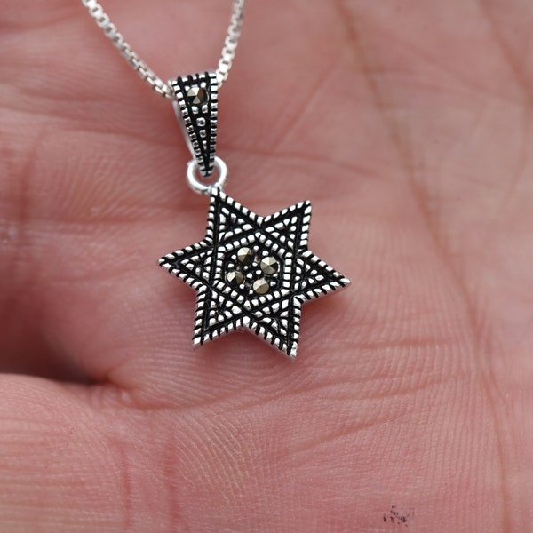 Jewish Star Necklace - Etsy
