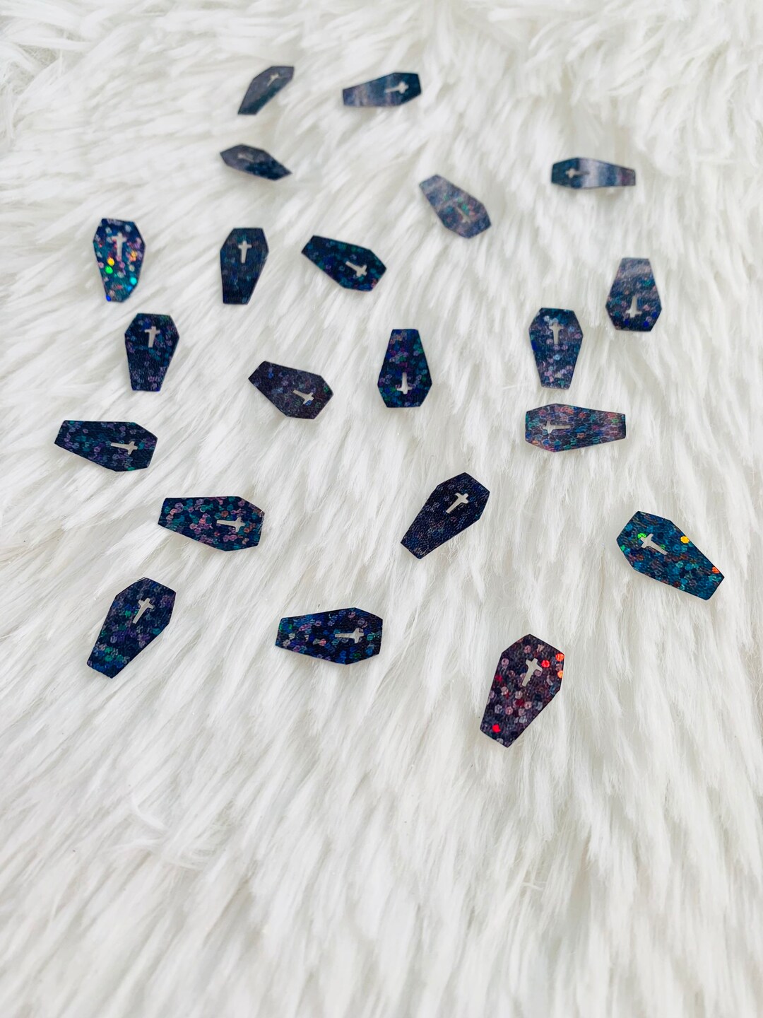 Coffin Confetti 50 Pieces Waterproof - Etsy